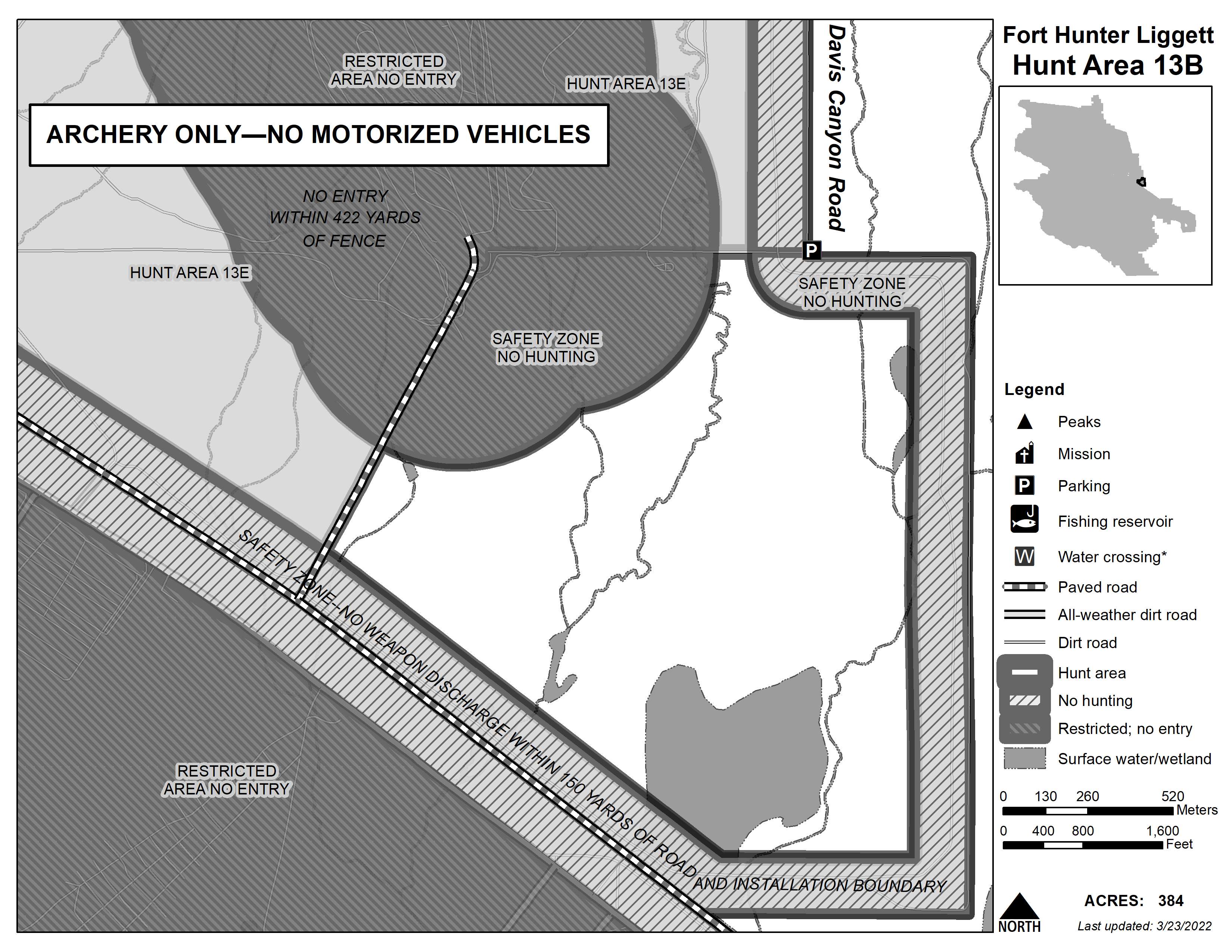 Maps - Fort Hunter Liggett - iSportsman